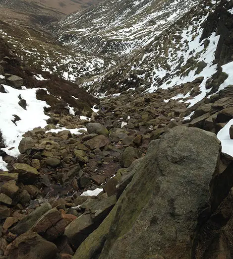 Crowden Clough Scramble | Crowden Brook Scrambling Walk