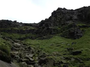 Square Chimney Exit | Scramble near the Kinder Downfall