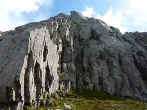 Dolmen Ridge Scramble, Glyder Fach - Grade 3 Scramble