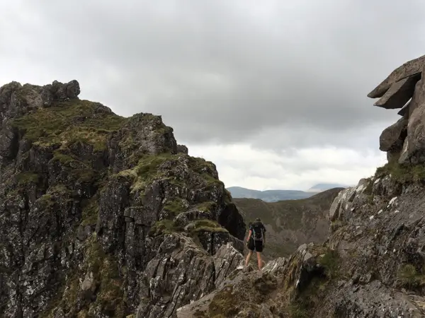 Aonach Eagach Ridge Scramble - Route Guide, Map & Images