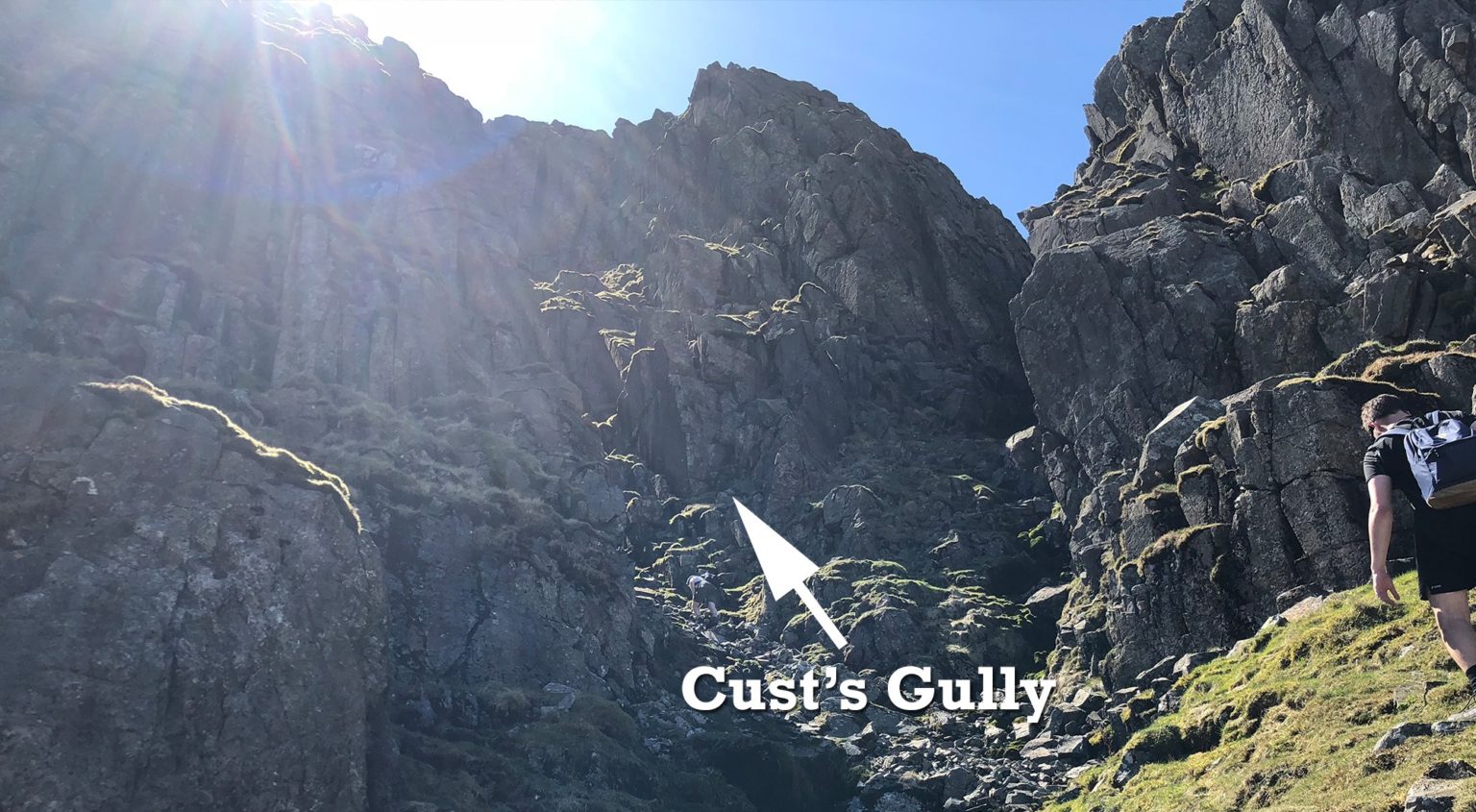 Cust's Gully - UK Scrambles